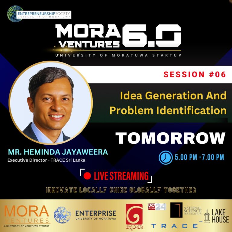 MORA Ventures 6.0 – Session 06 – Idea Generation and Problem ...